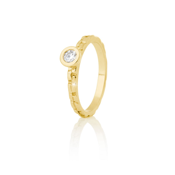 Icecold Gull hringur - jonogoskar.is